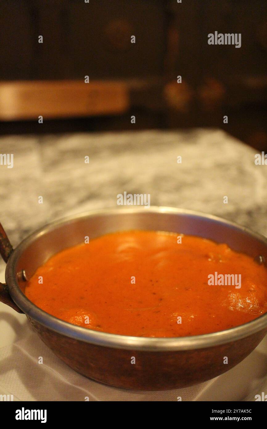 Indian cuisine: machli (fish) masala curry Stock Photo - Alamy