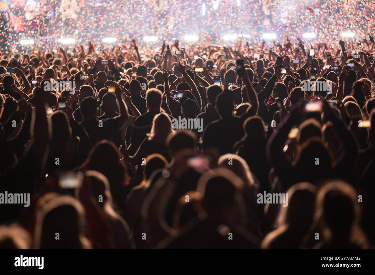 During concert gig hi-res stock photography and images - Alamy