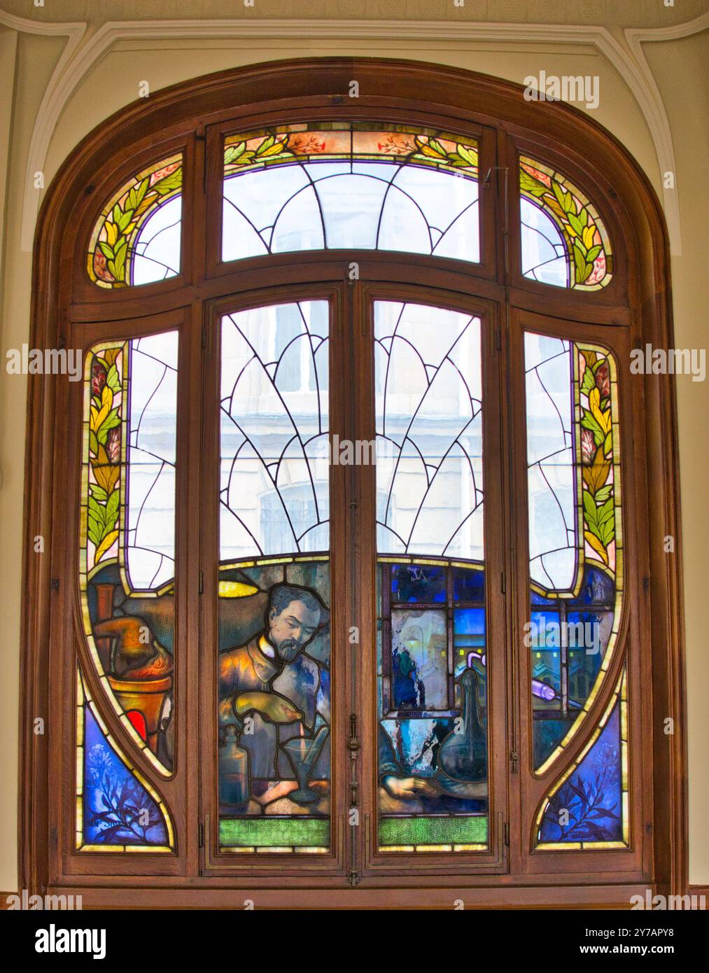 Nancy, Art Nouveau, Chamber of Commerce and Industry, Stained glass ...