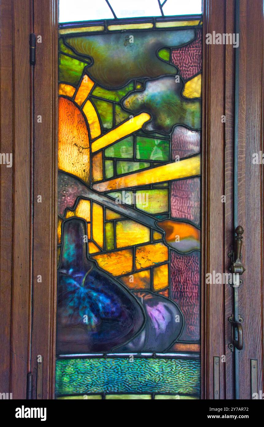 Nancy, Art Nouveau, Chamber of Commerce and Industry, Stained glass ...