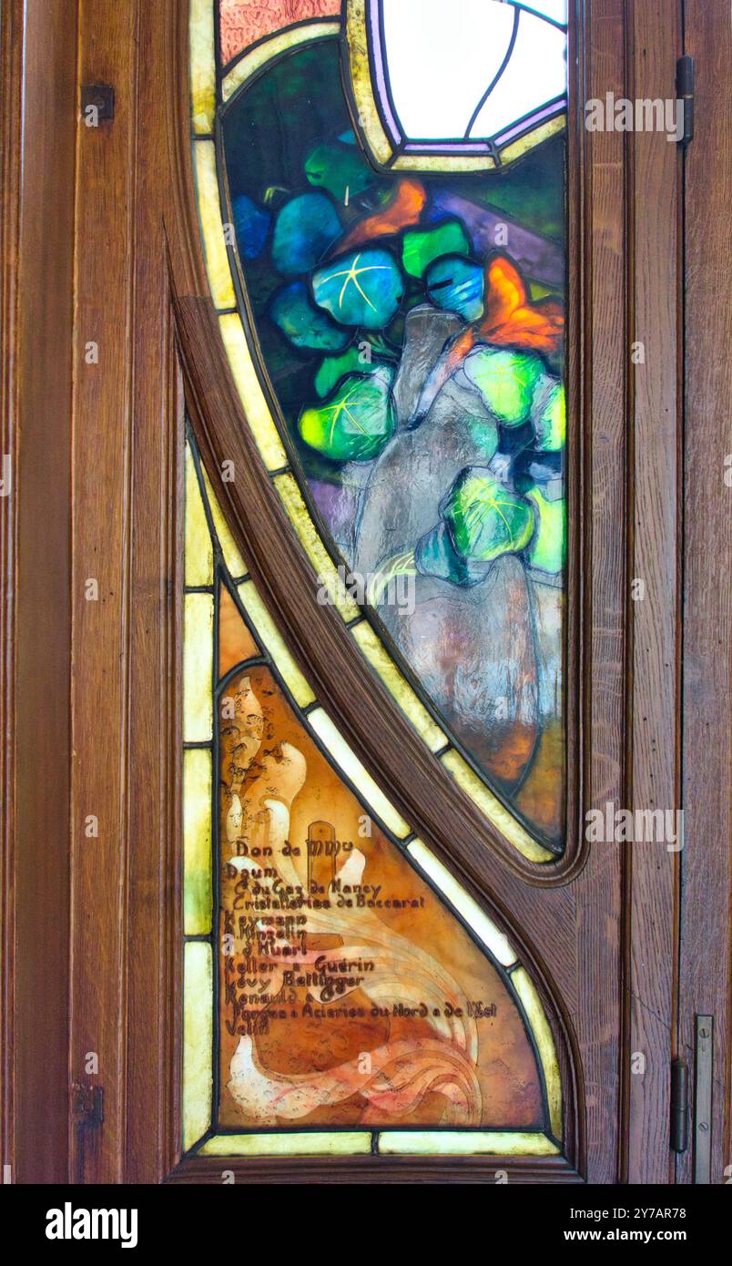 Nancy, Art Nouveau, Chamber of Commerce and Industry, Stained glass ...