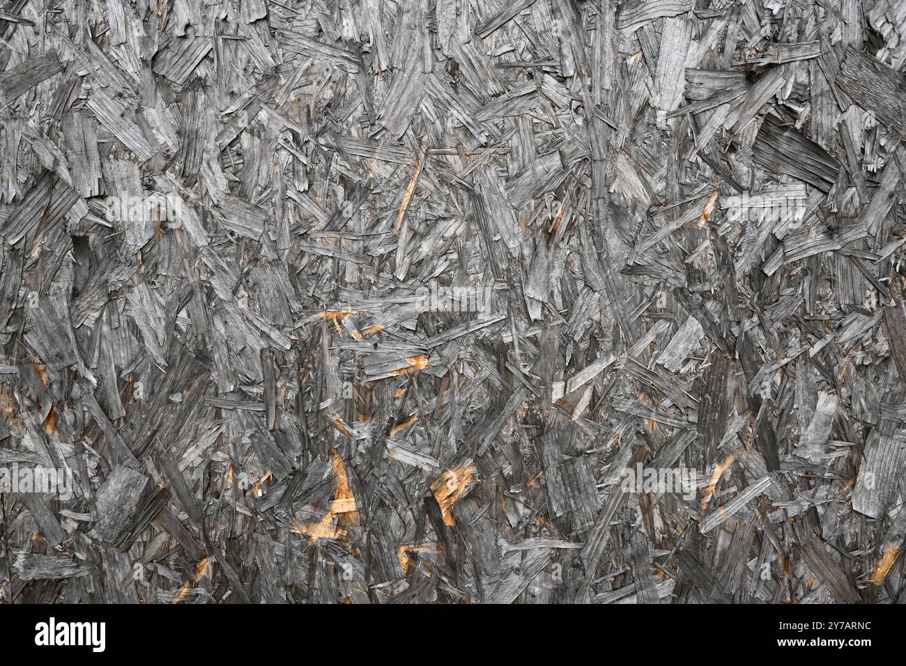 Grey OSB oriented strand board close up for textures and patterns Stock ...