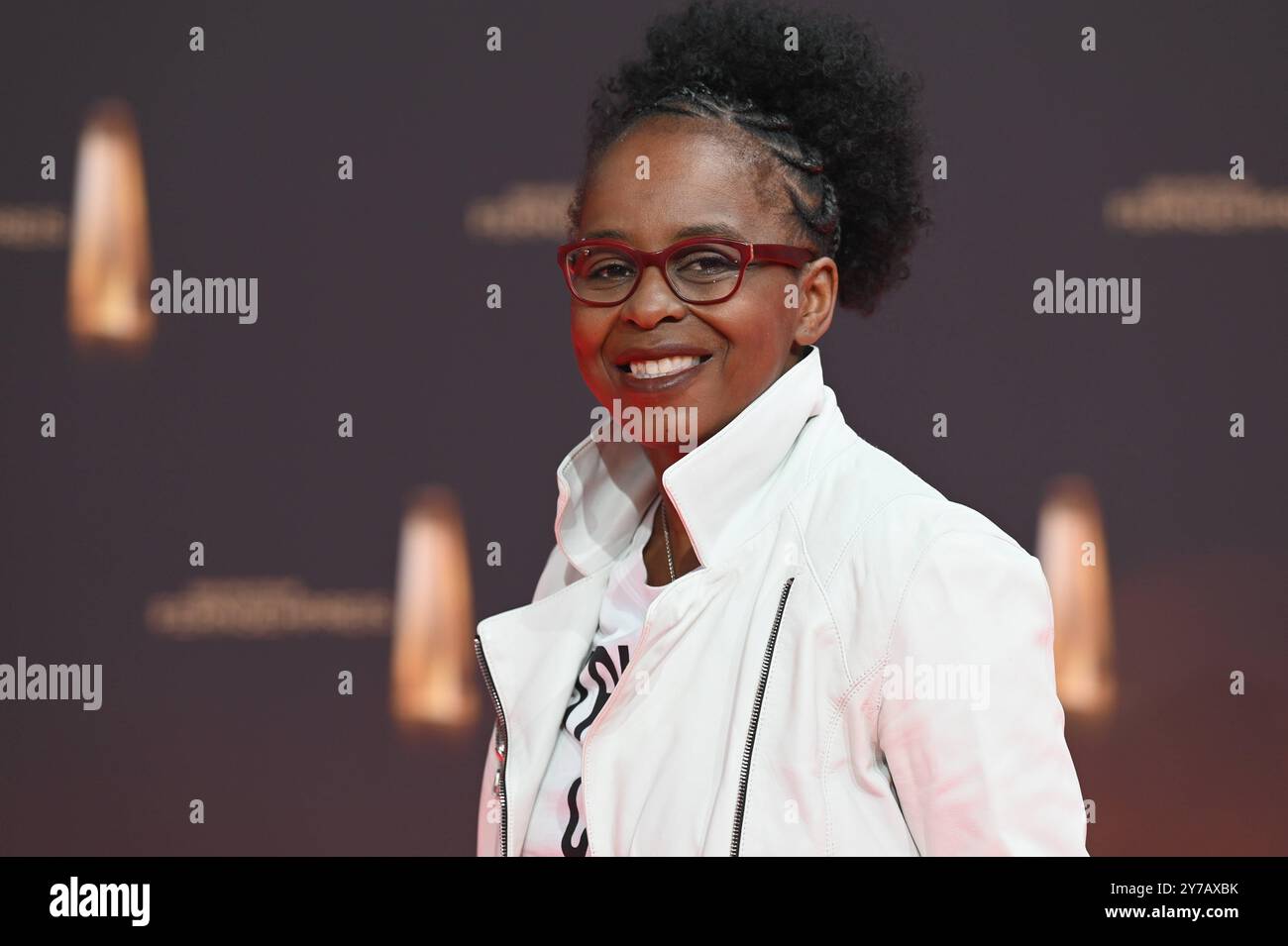 Moderatorin Shary Reeves kommt zur Gala und Verleihung des Deutschen ...