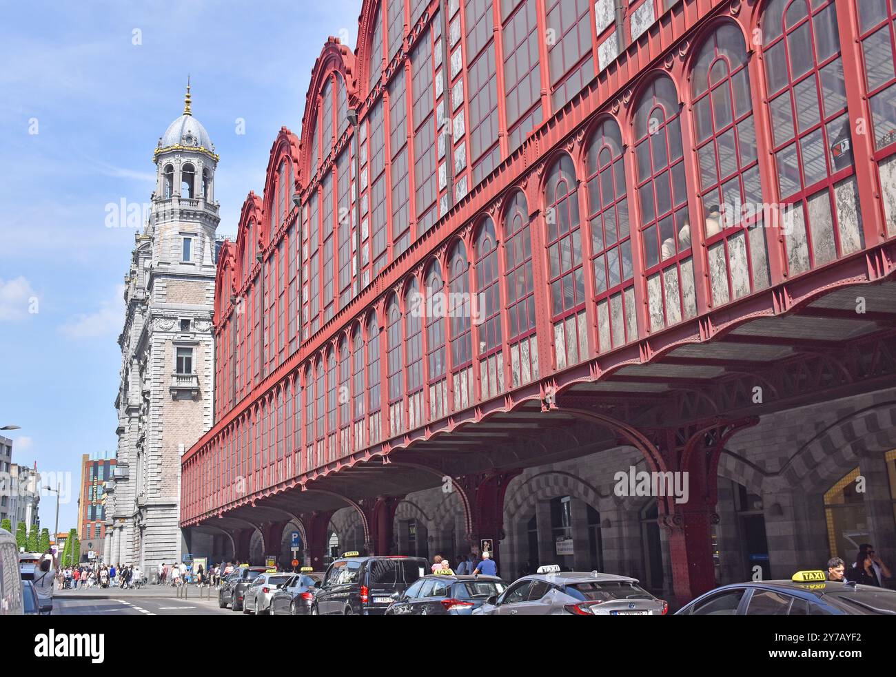 Antwerp Central Station, one of Europe’s great stations, built 1895 ...