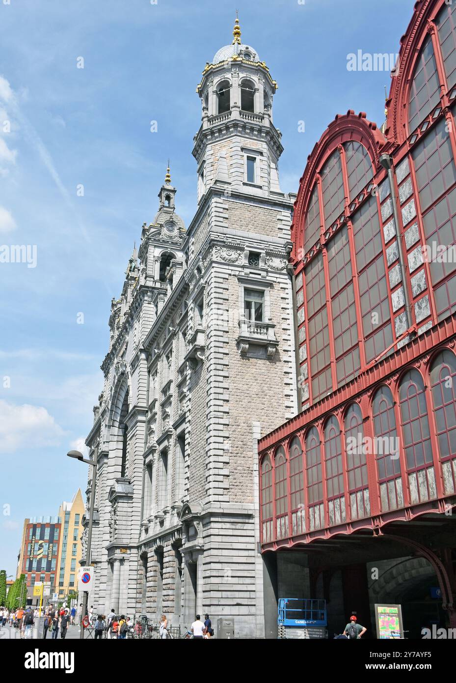 Antwerp Central Station, one of Europe’s great stations, built 1895 ...