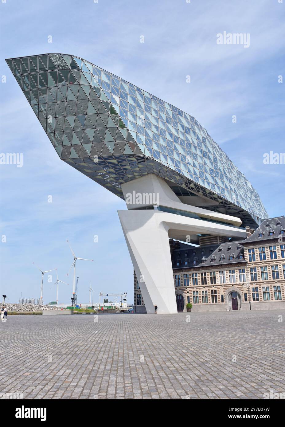 The Havenhuis, the Antwerp Port Authority Building, with a spectacular ...