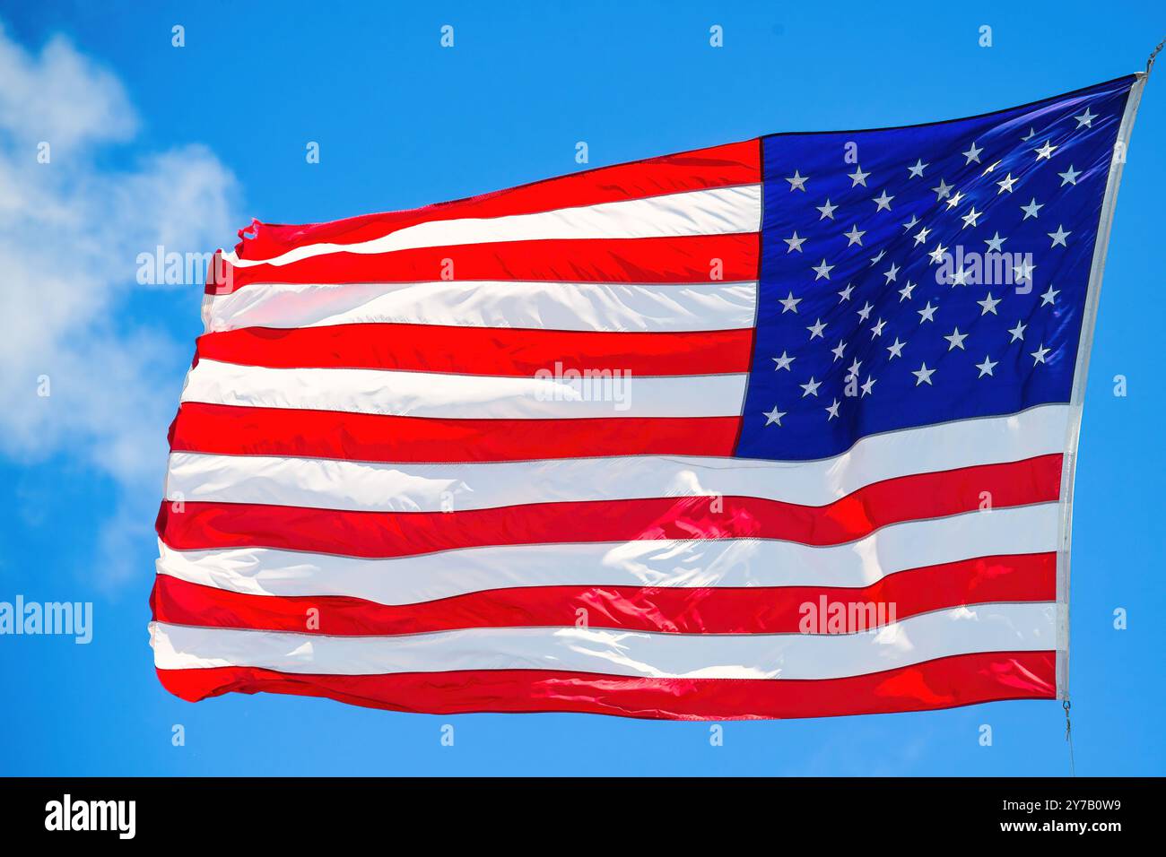 United states america national flag hi-res stock photography and images ...
