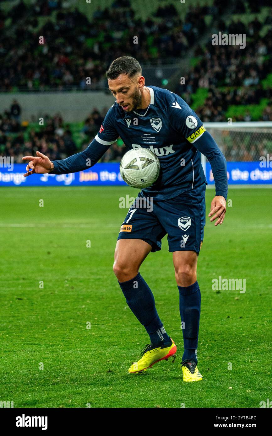 Melbourne, Victoria, Australia. 29th Sep, 2024. Melbourne Victory FC ...