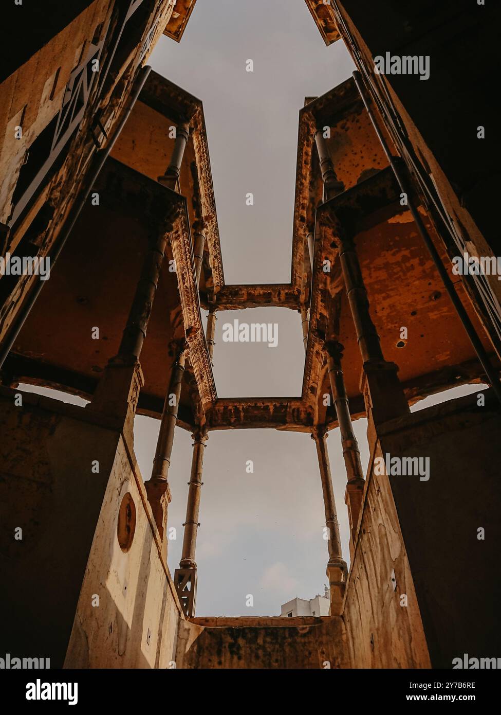 06.14 2019 - BEIRUT, LEBANON - Beit Beirut - Museum and Urban Cultural ...