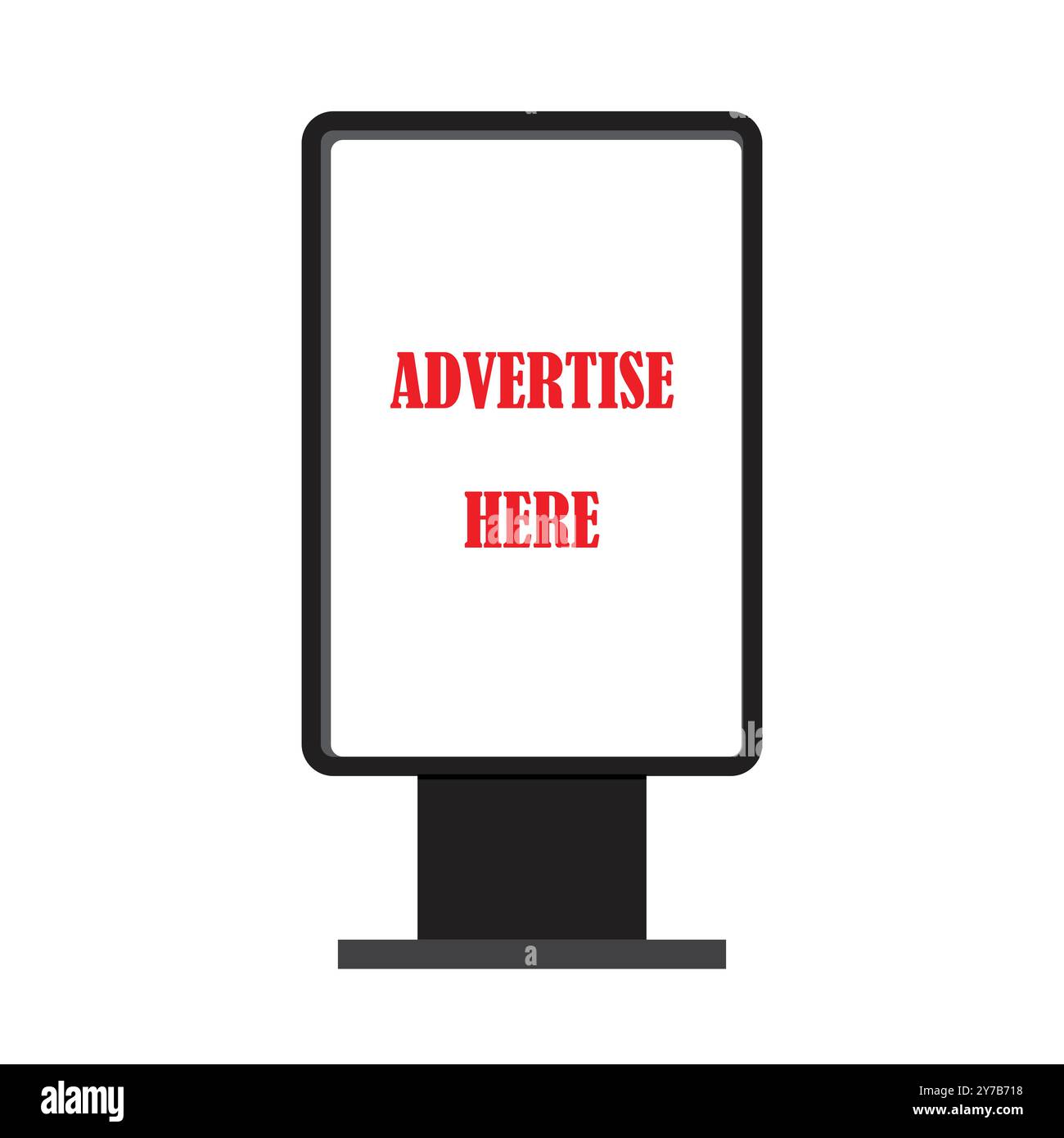 Outdoor poster display Cut Out Stock Images & Pictures - Alamy