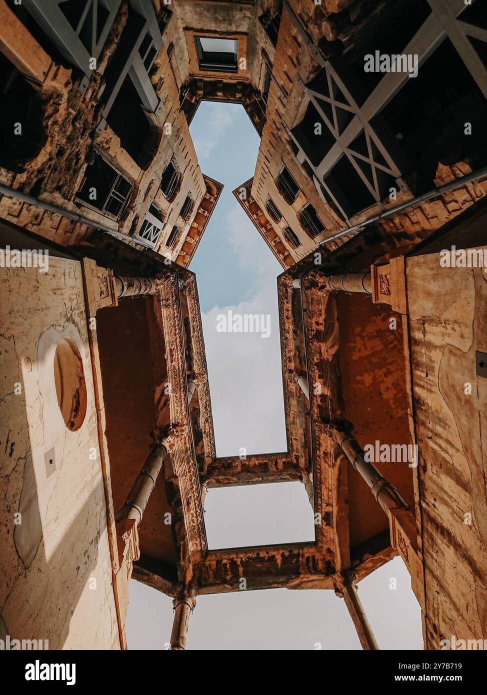 06.14 2019 - BEIRUT, LEBANON - Beit Beirut - Museum and Urban Cultural ...