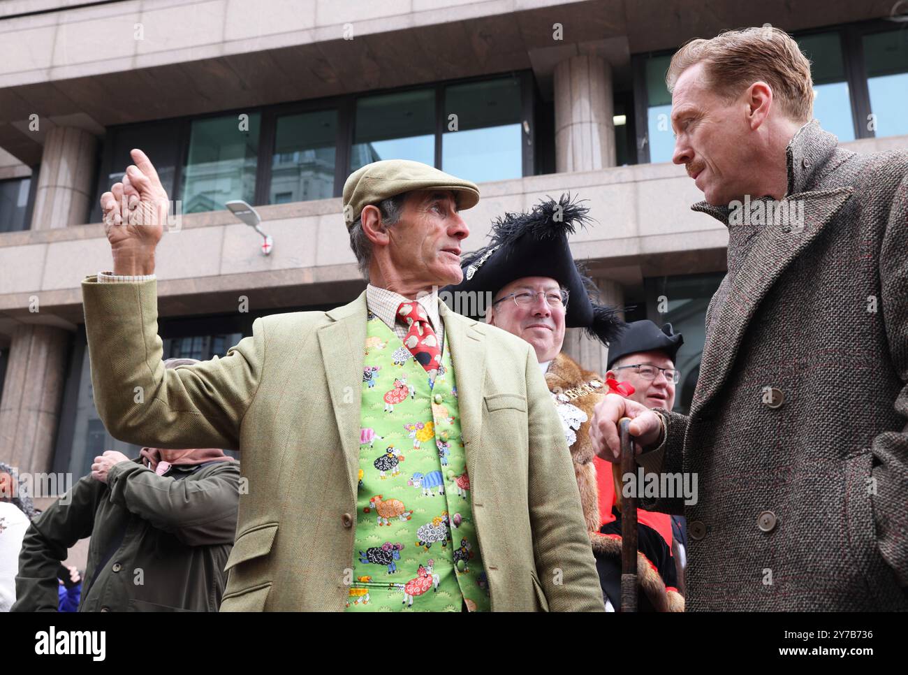 London, UK, 29th September 2024. Hollywood actor Damian Lewis became ...