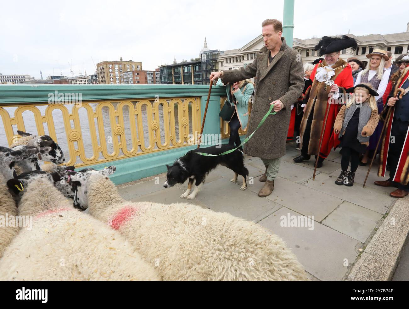 London, UK, 29th September 2024. Hollywood actor Damian Lewis became ...