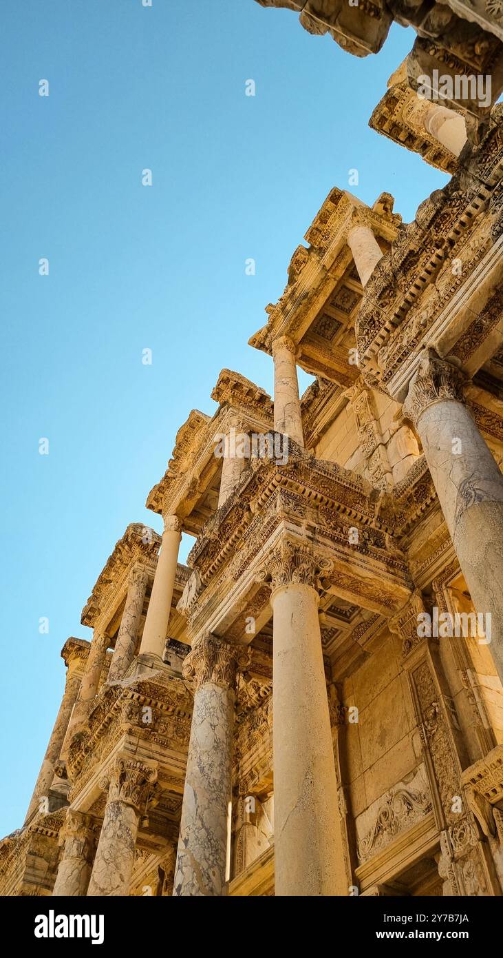 Celsus library is one of the most beautiful structures in Ephesus ...
