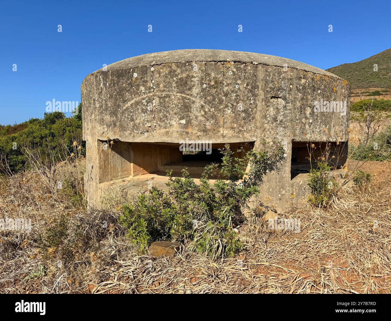 military blockhouse for the protection of the coasts of the Second ...