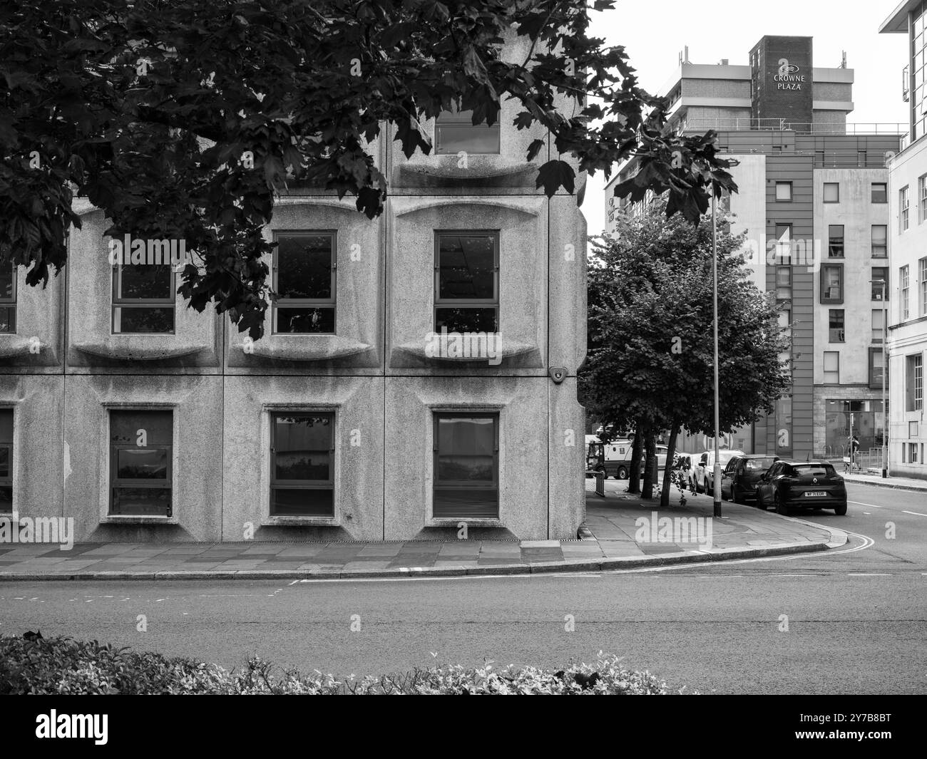 MIDLAND HOUSE PLYMOUTH BRUTALIST ARCHITECTURE BRUTALISM BUILDING Stock ...