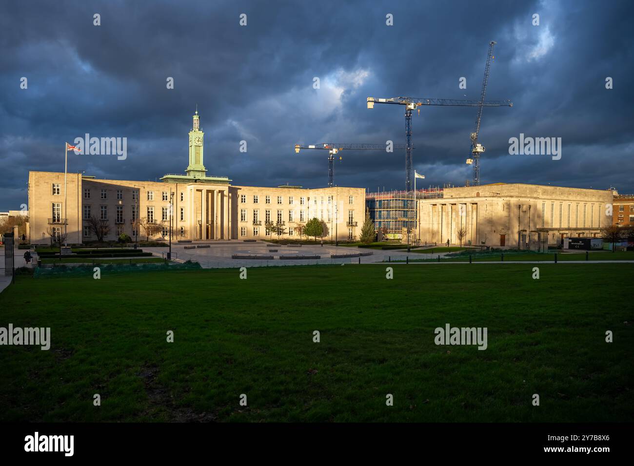 Waltham Forest Town Hall, London Stock Photo - Alamy