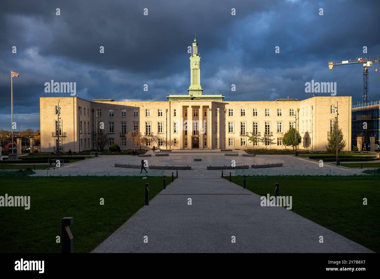 Waltham Forest Town Hall, London Stock Photo - Alamy