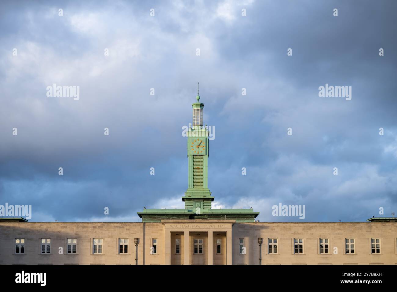 Waltham Forest Town Hall, London Stock Photo - Alamy