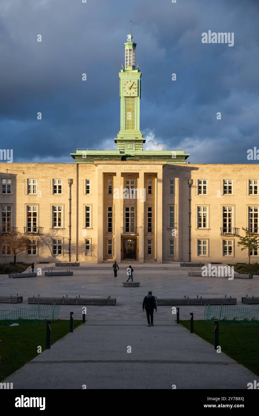Waltham Forest Town Hall, London Stock Photo - Alamy