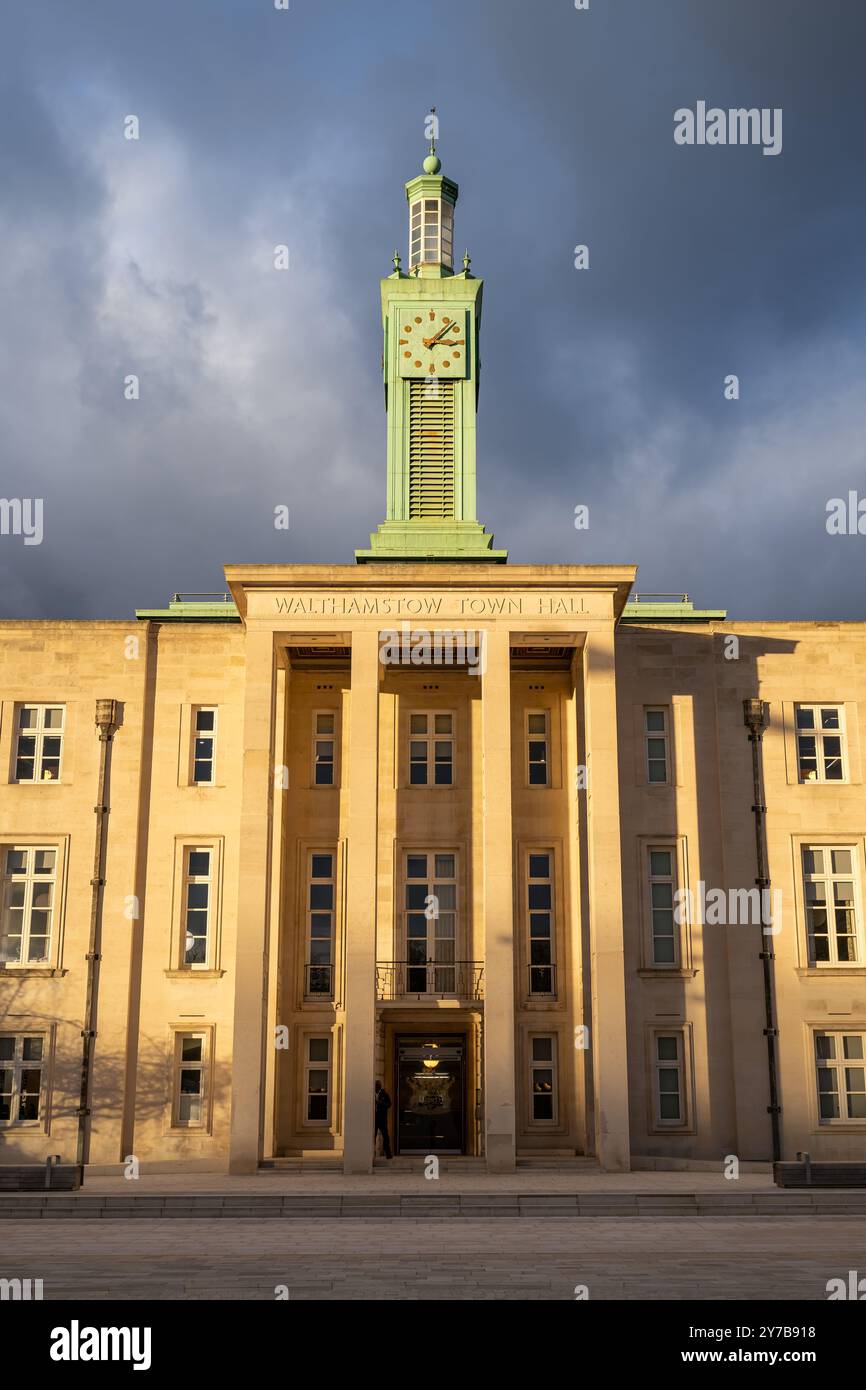 Waltham Forest Town Hall, London Stock Photo - Alamy