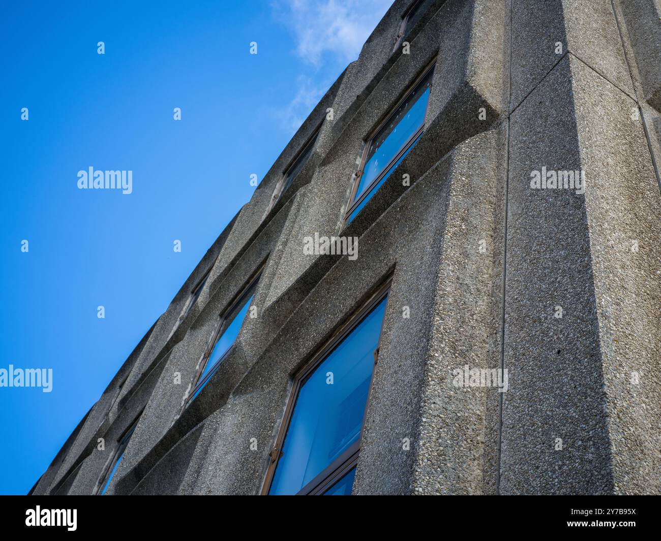 MIDLAND HOUSE PLYMOUTH BRUTALIST ARCHITECTURE BRUTALISM BUILDING Stock ...