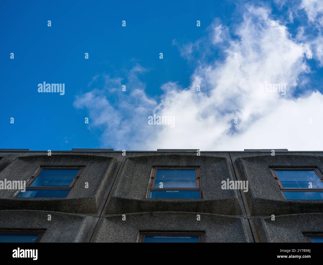 MIDLAND HOUSE PLYMOUTH BRUTALIST ARCHITECTURE BRUTALISM BUILDING Stock ...