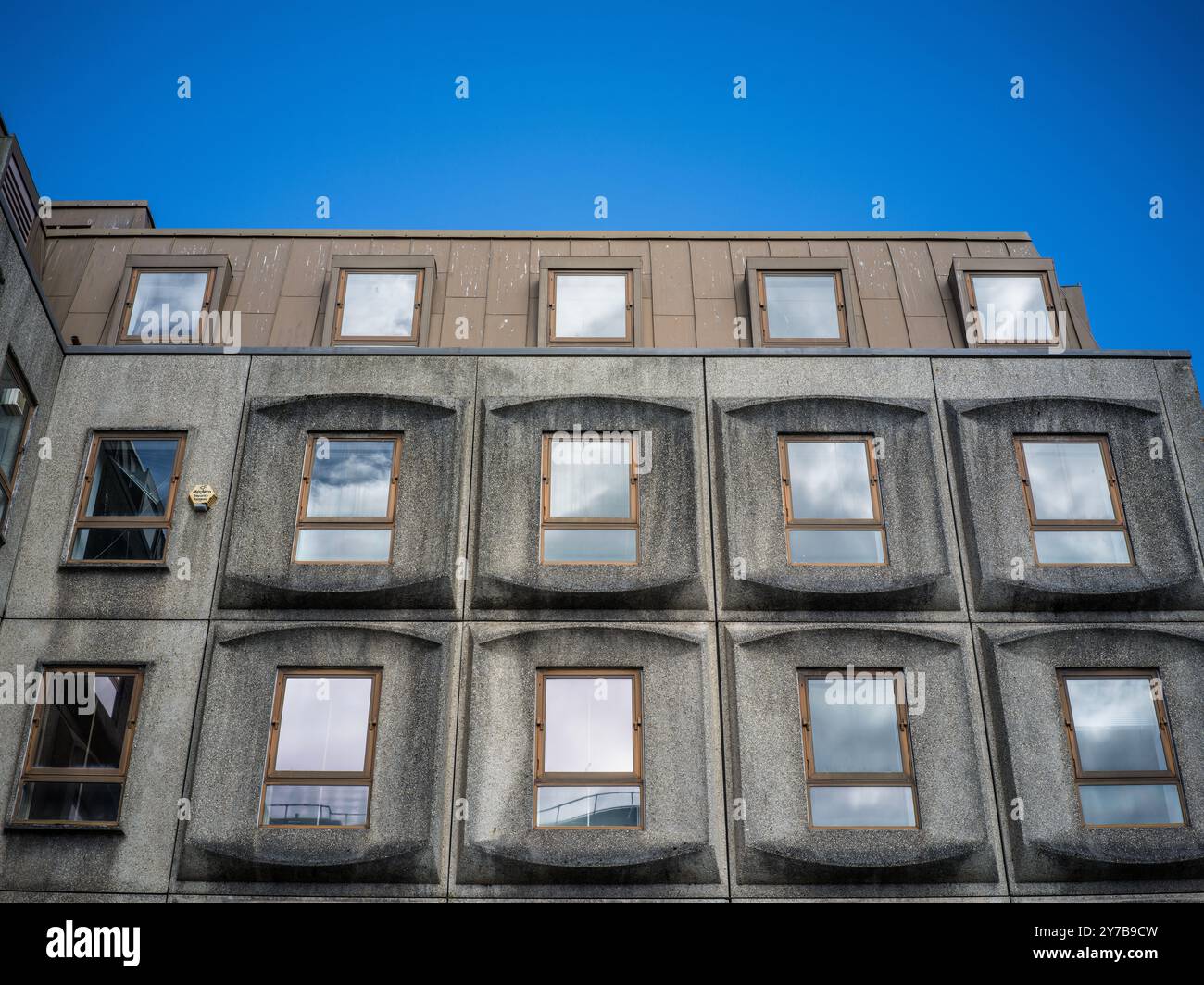 MIDLAND HOUSE PLYMOUTH BRUTALIST ARCHITECTURE BRUTALISM BUILDING Stock ...