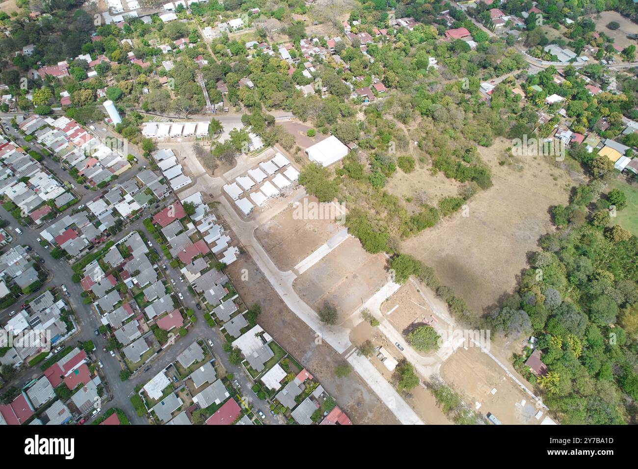 Aerial view residential real hi-res stock photography and images - Alamy