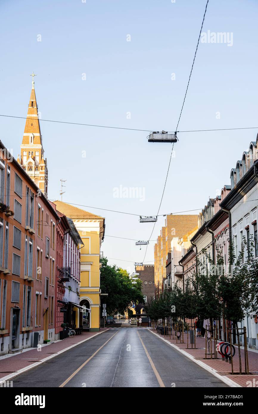 Szeged landmarks, Hungary Stock Photo - Alamy