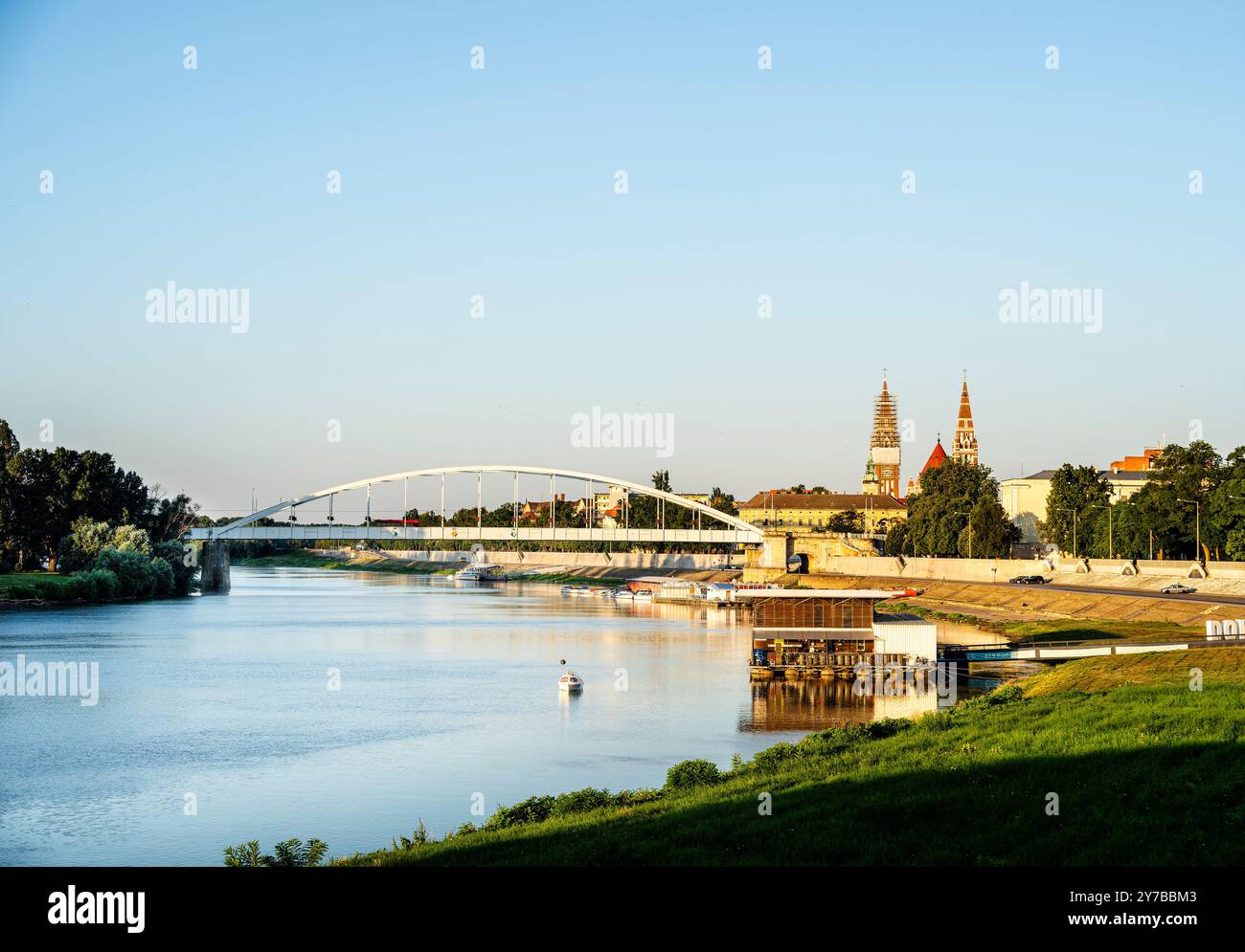 Szeged landmarks, Hungary Stock Photo - Alamy