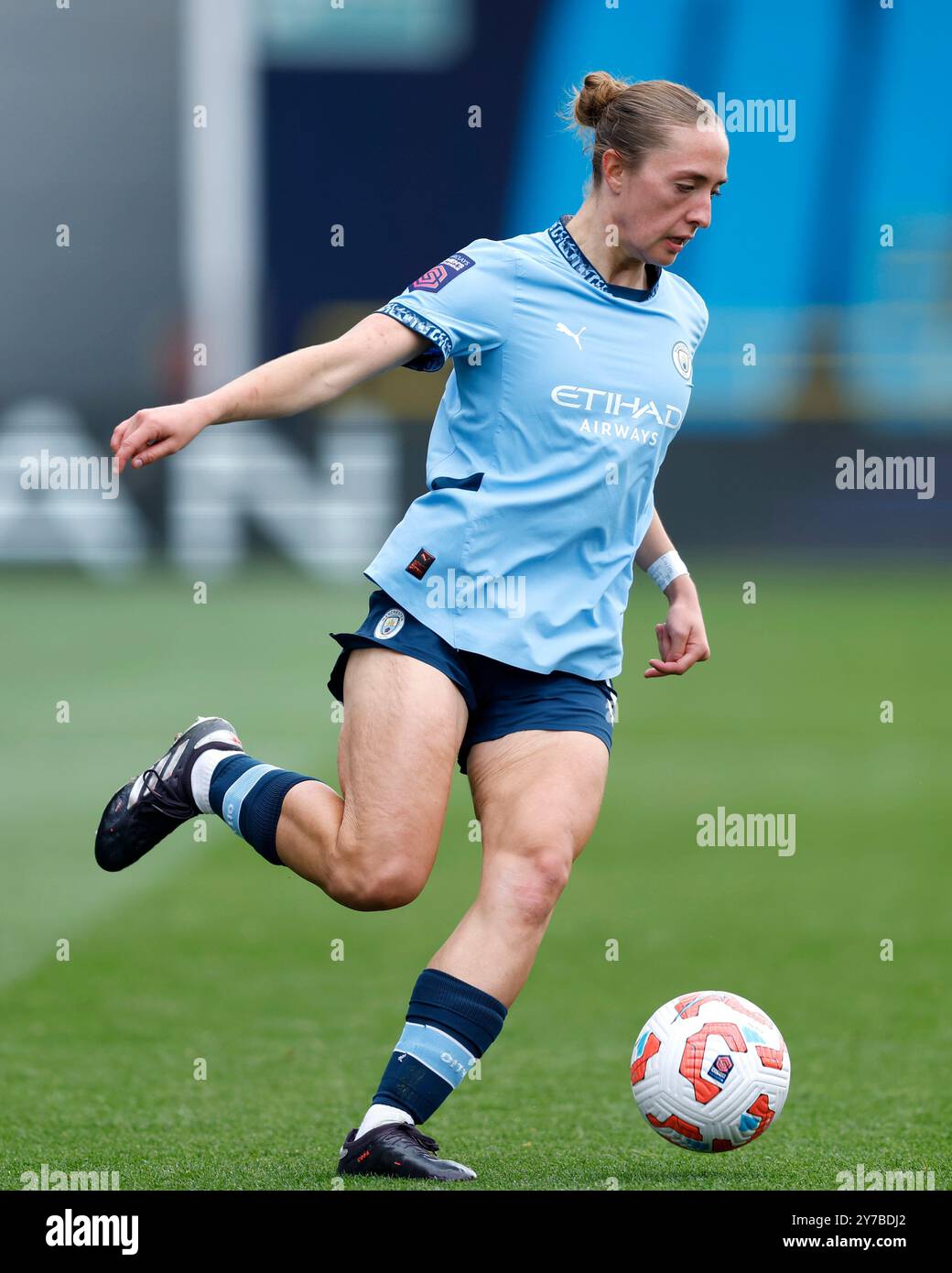 Manchester City's Naomi Layzell during the Barclays Women's Super ...