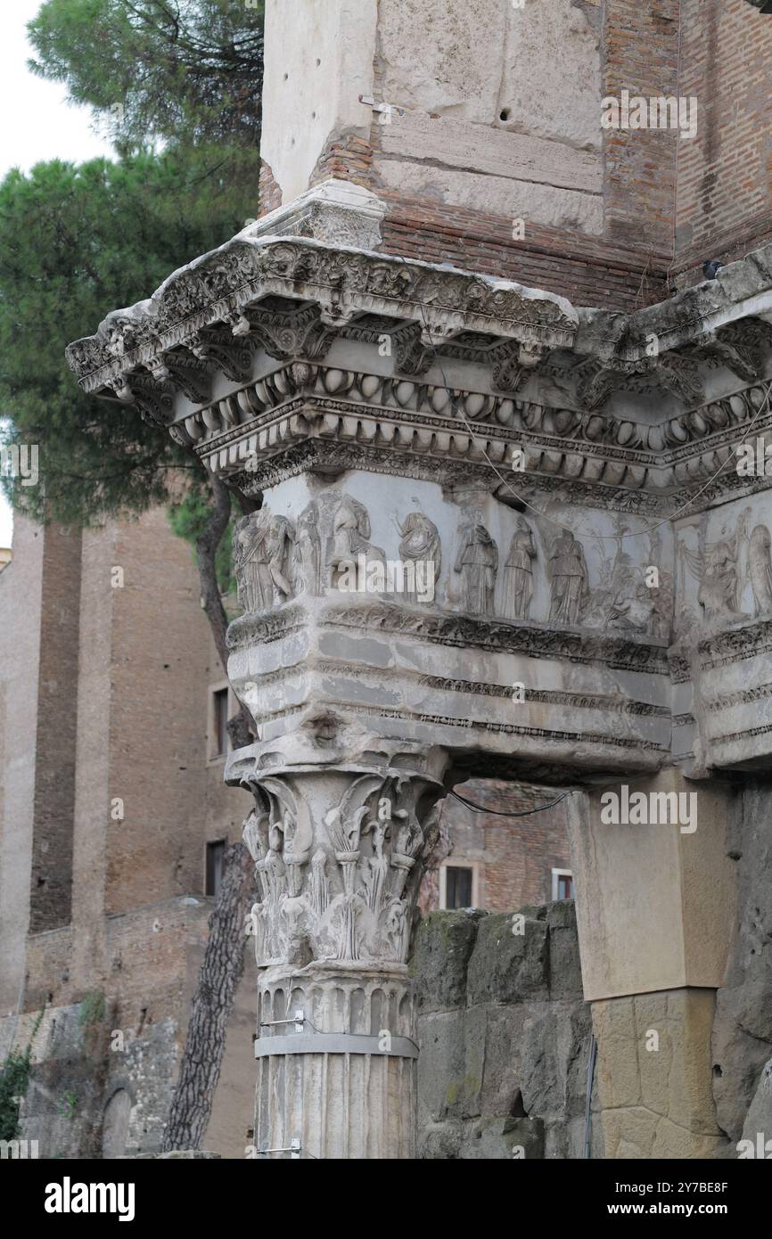 Ancient Roman and Medieval historical sites around Rome, Italy ...