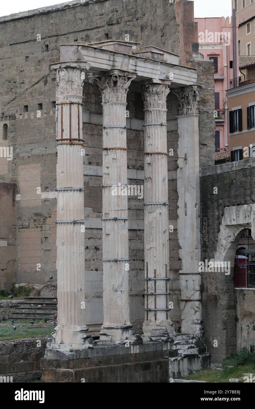 Ancient Roman and Medieval historical sites around Rome, Italy ...