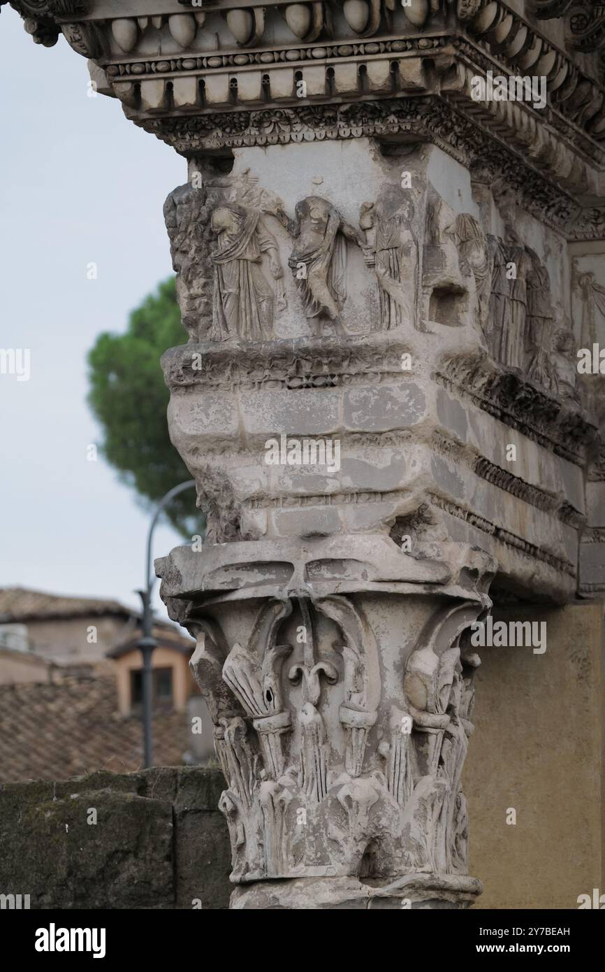 Ancient Roman and Medieval historical sites around Rome, Italy ...