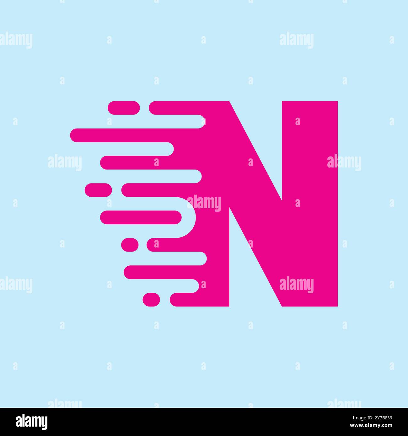 Golden line logo design Cut Out Stock Images & Pictures - Alamy