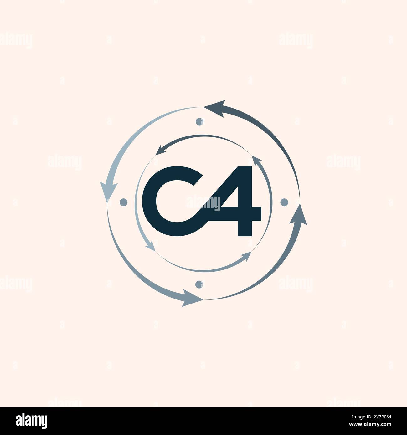 Creative C4 Business and Finance Logo Stock Vector Image & Art - Alamy