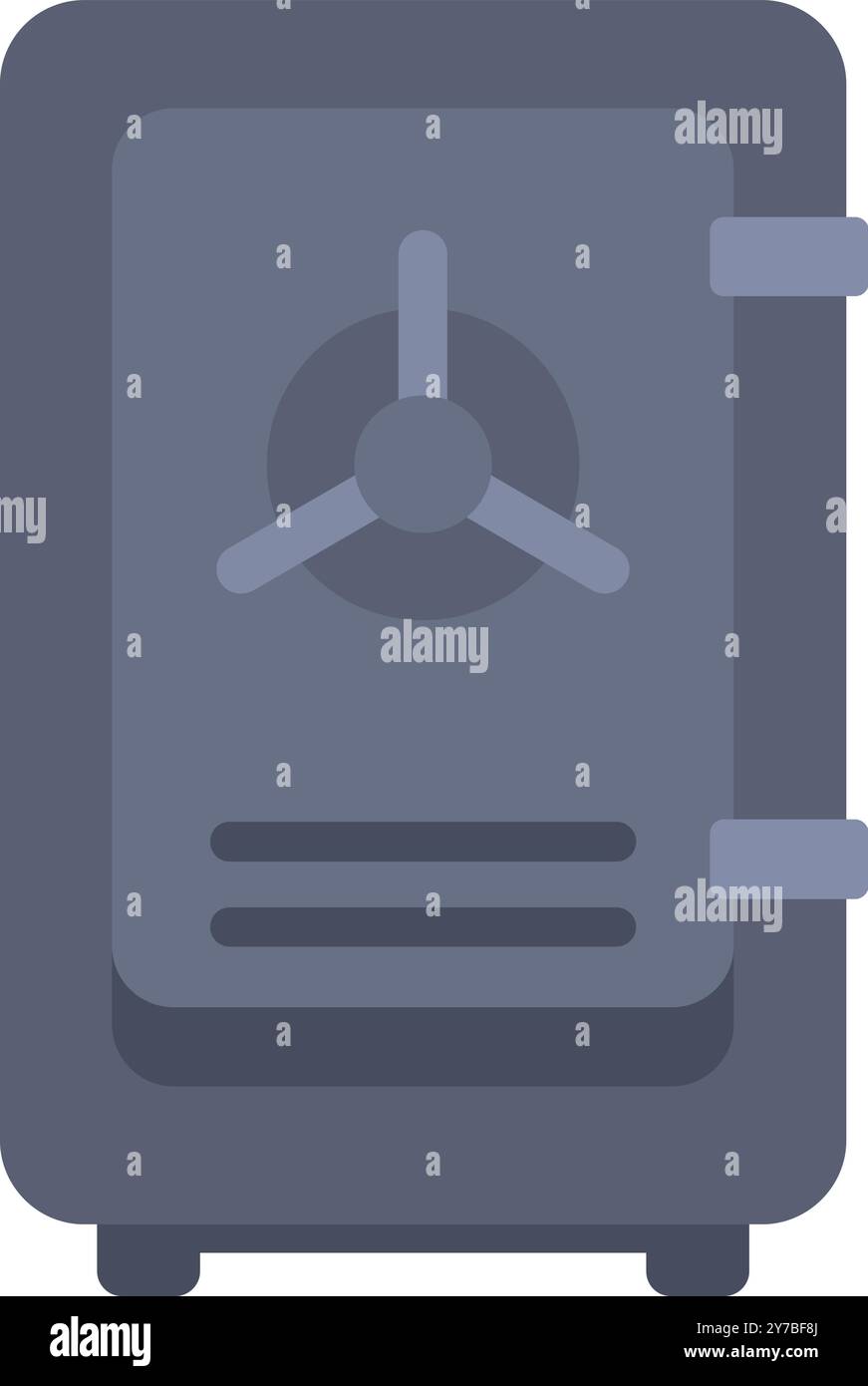 Vault door lock mechanism Stock Vector Images - Alamy