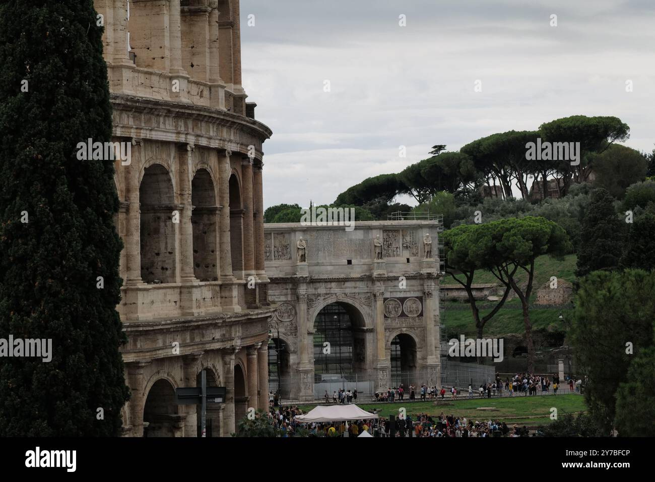 Ancient Roman and Medieval historical sites around Rome, Italy ...
