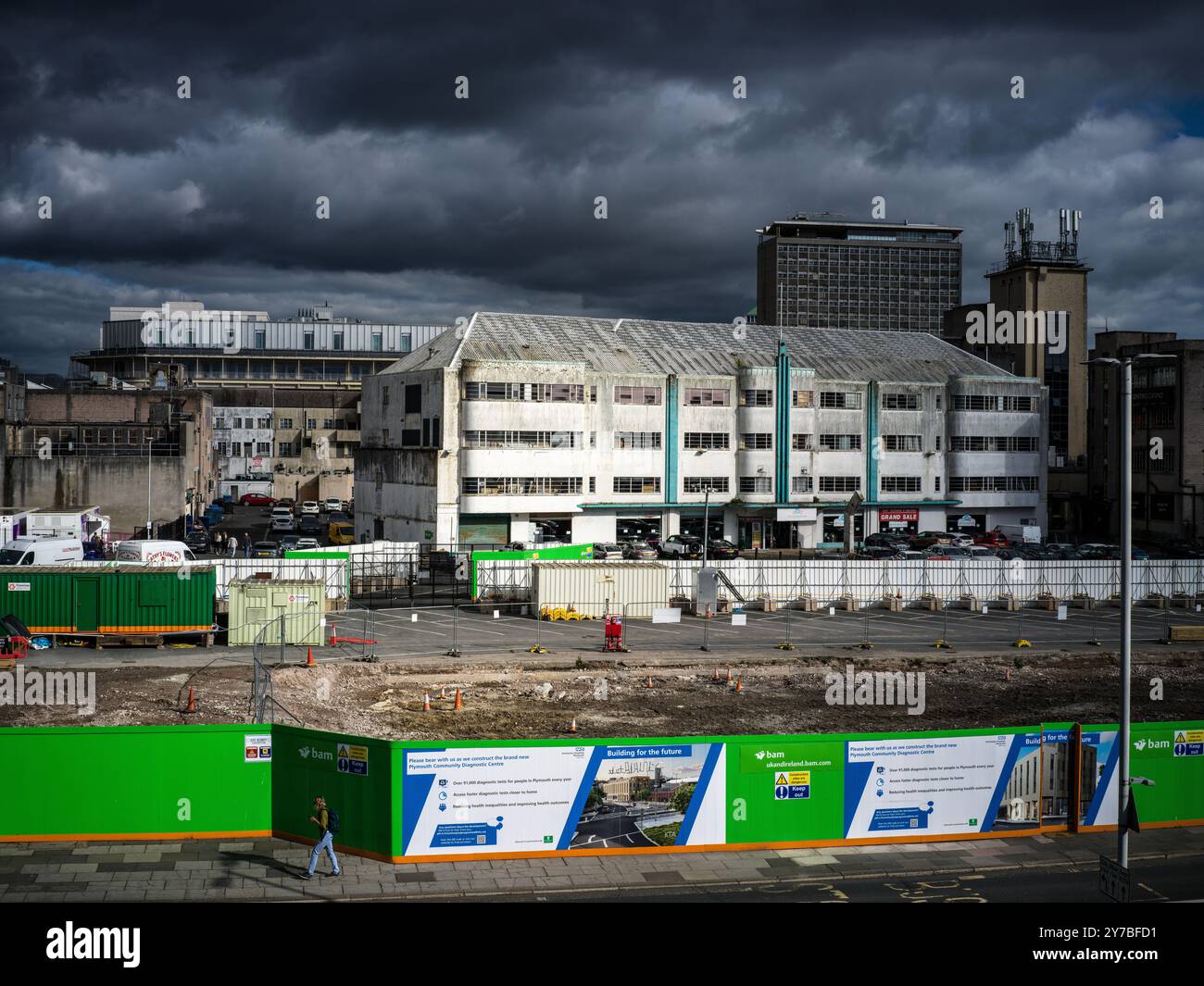 Art Deco building Plymouth Architecture Stock Photo - Alamy
