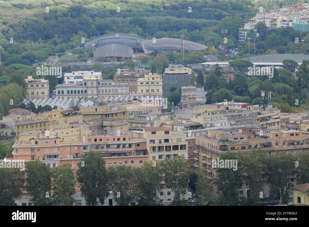 View of Rome from atop Monte Mario Stock Photo - Alamy