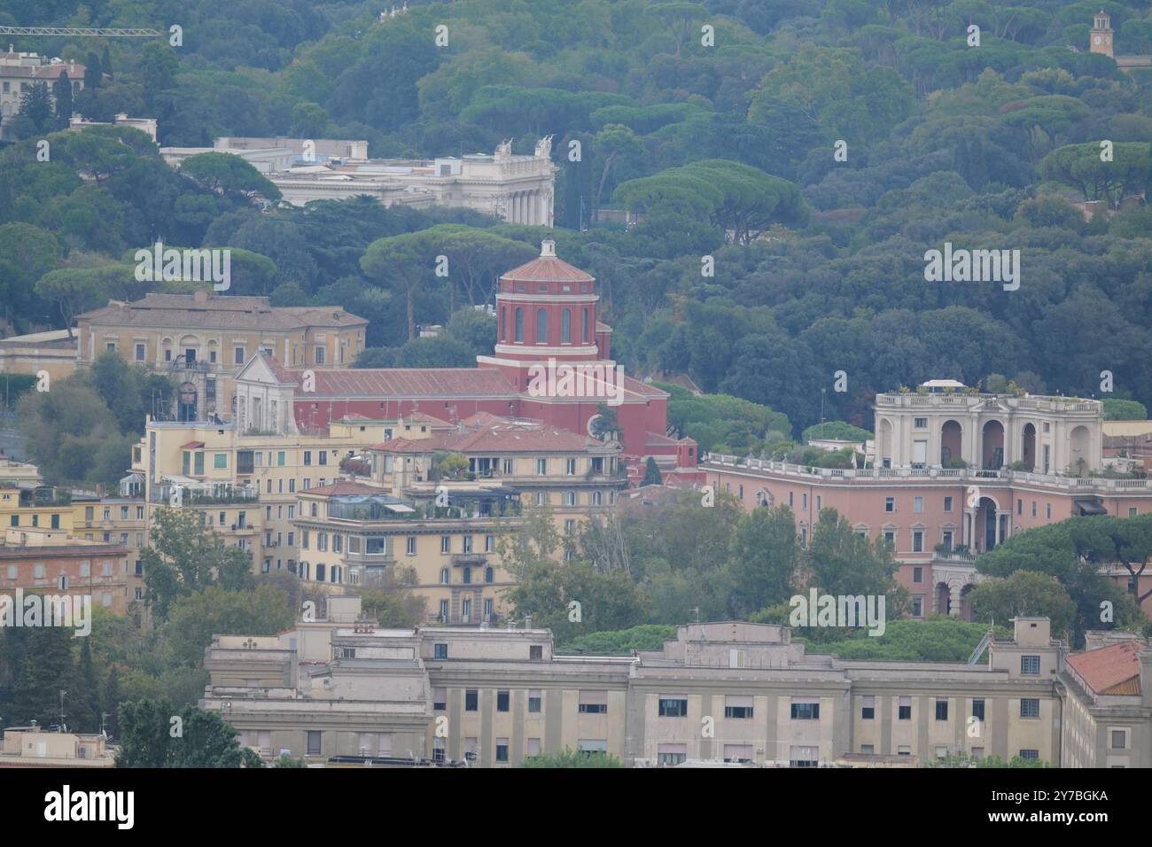 View of Rome from atop Monte Mario Stock Photo - Alamy