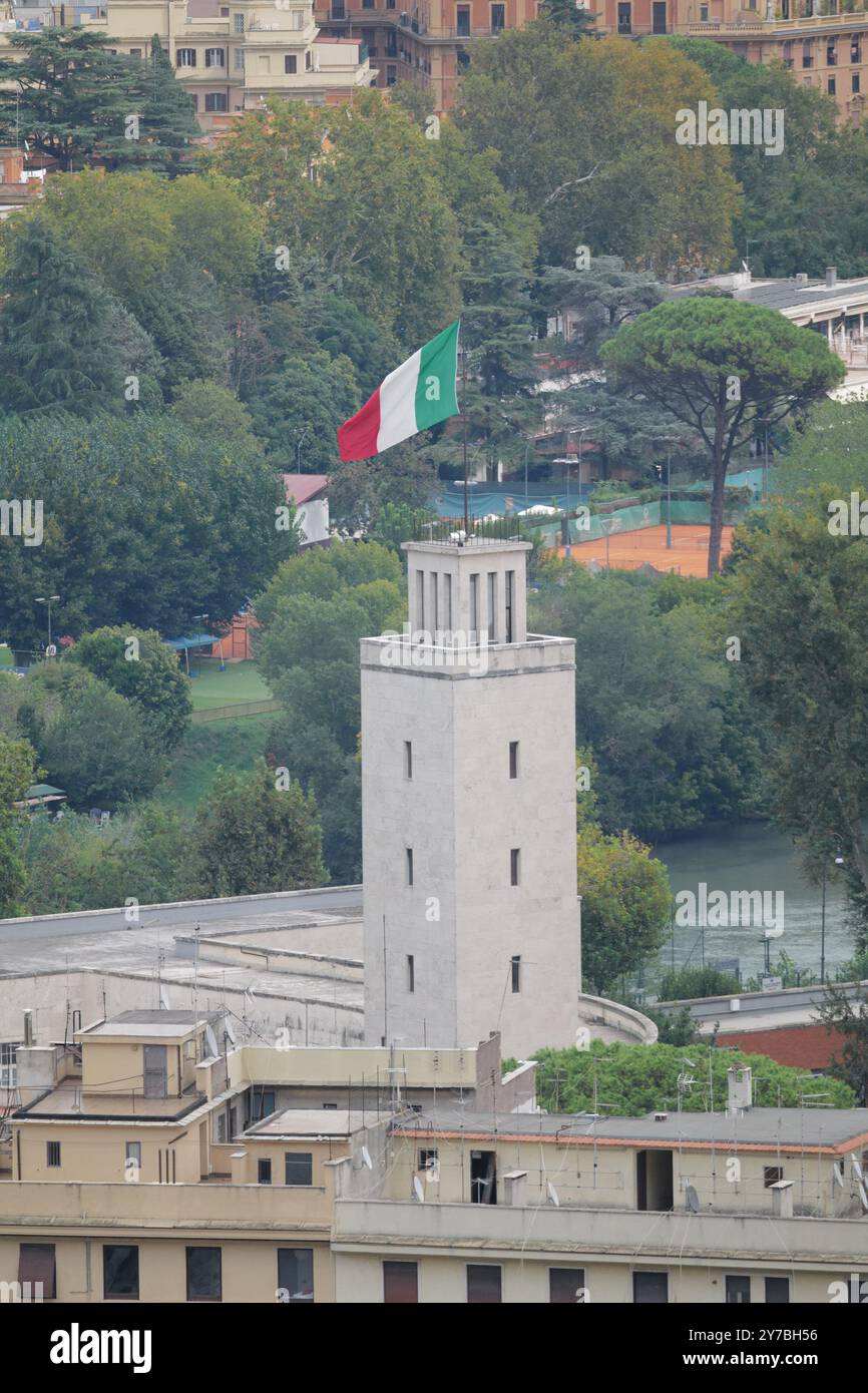 View of Rome from atop Monte Mario Stock Photo - Alamy