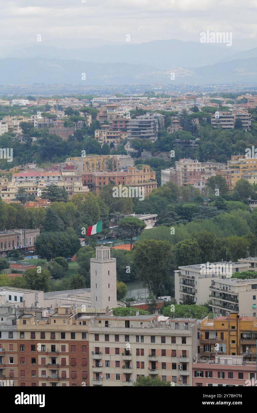 View of Rome from atop Monte Mario Stock Photo - Alamy