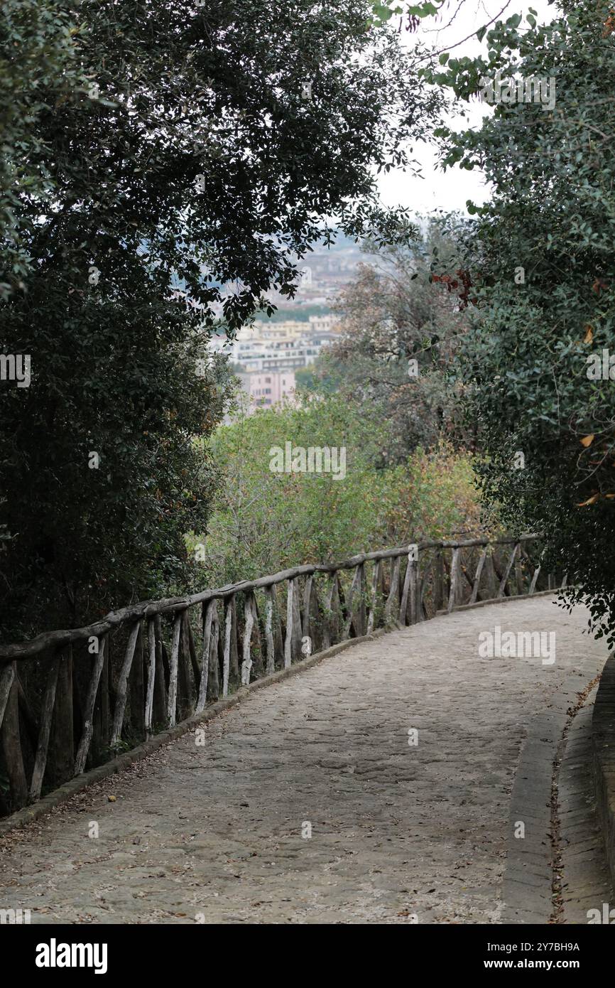 View of Rome from atop Monte Mario Stock Photo - Alamy