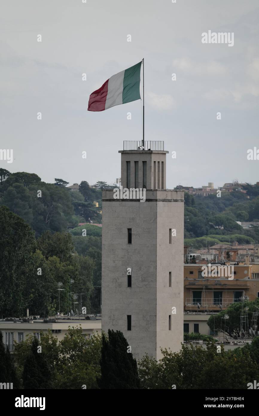 View of Rome from atop Monte Mario Stock Photo - Alamy