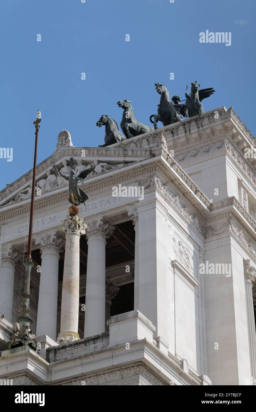 Rome’s iconic Wedding Cake Building, the popular nickname of Altare ...
