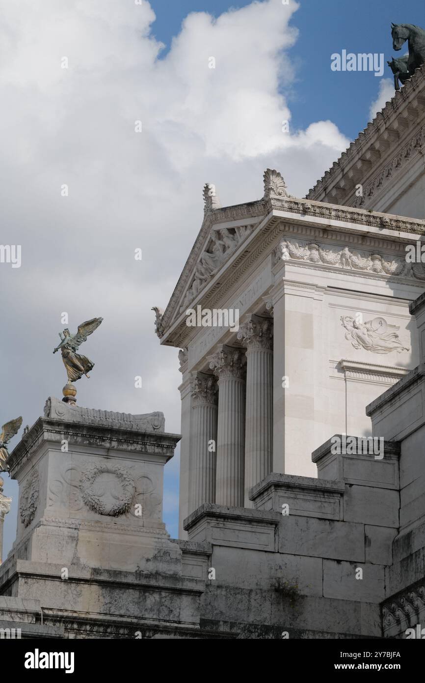 Rome’s iconic Wedding Cake Building, the popular nickname of Altare ...