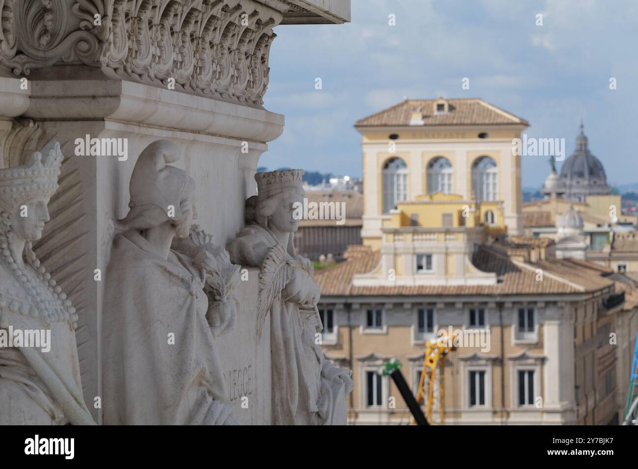 Rome’s iconic Wedding Cake Building, the popular nickname of Altare ...