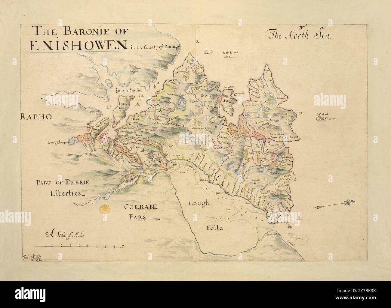 Thomas county map hi-res stock photography and images - Alamy